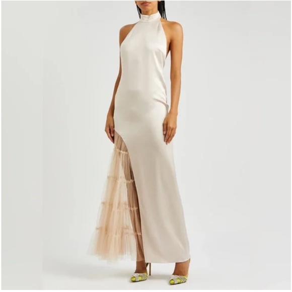 Alice + Olivia | Dresses | Alice Olivia Ryn Champagne Dress | Poshmark